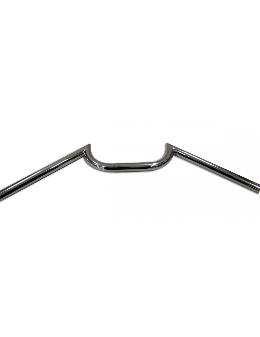 MANILLAR CAFE RACER CROMADO CON MUESCAS